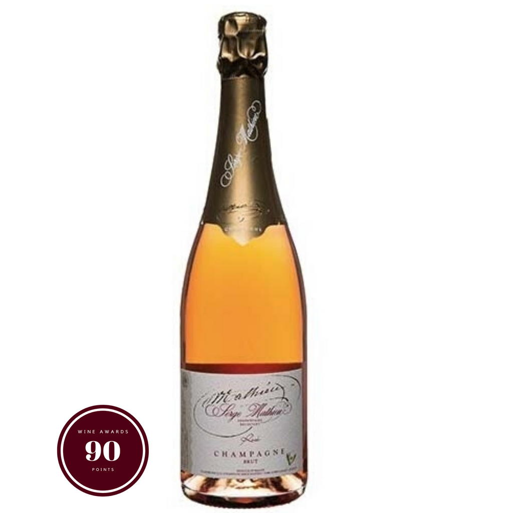 Serge Mathieu Brut Rosé from Champagne France – Peccavi Wines Singapore